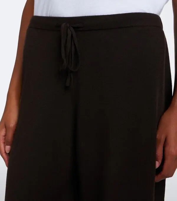 LESET James Wool Wide-leg Pants