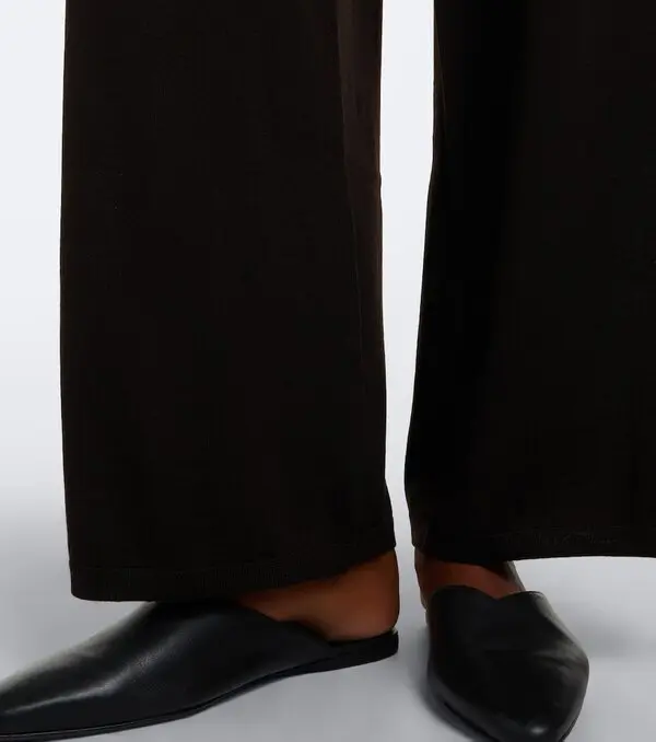 LESET James Wool Wide-leg Pants