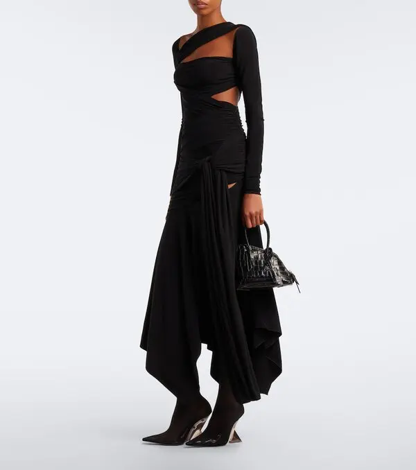 Attico Sant Ambroeus Mini Leather Top-handle Bag