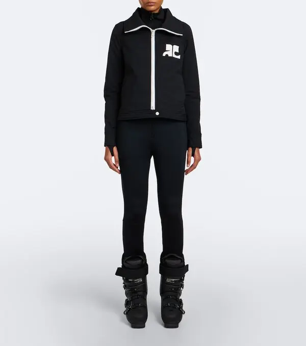 COURREGES Courrèges Jersey Stirrup Ski Pants