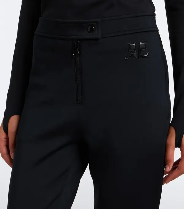 COURREGES Courrèges Jersey Stirrup Ski Pants