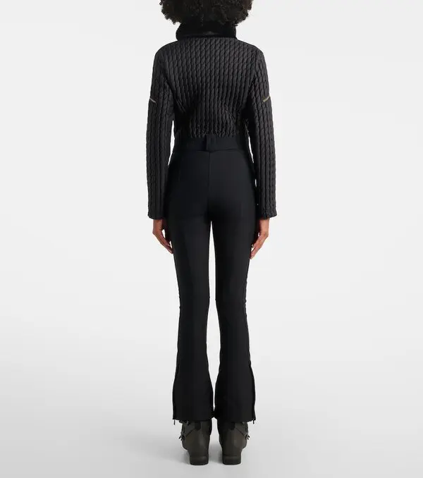 Toni Sailer Livette Teddy-trimmed Ski Suit