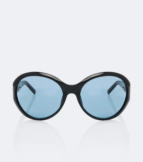 Magda Butrym Logo Oversized Sunglasses - Black