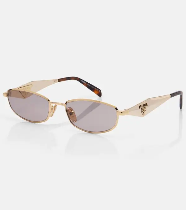 Prada Cartiglio Oval Sunglasses