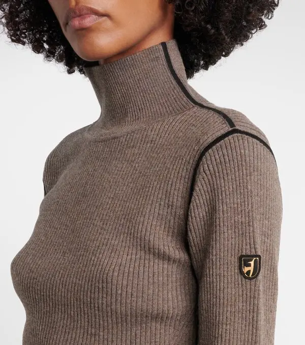 Toni Sailer Vinny Ribbed-knit Wool Ski Top