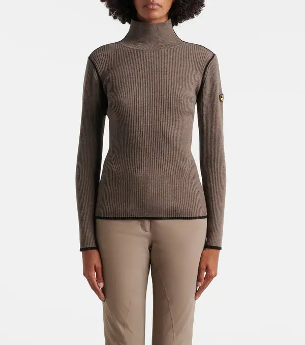 Toni Sailer Vinny Ribbed-knit Wool Ski Top