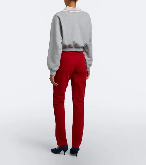 Versace Cotton Corduroy Slim Pants
