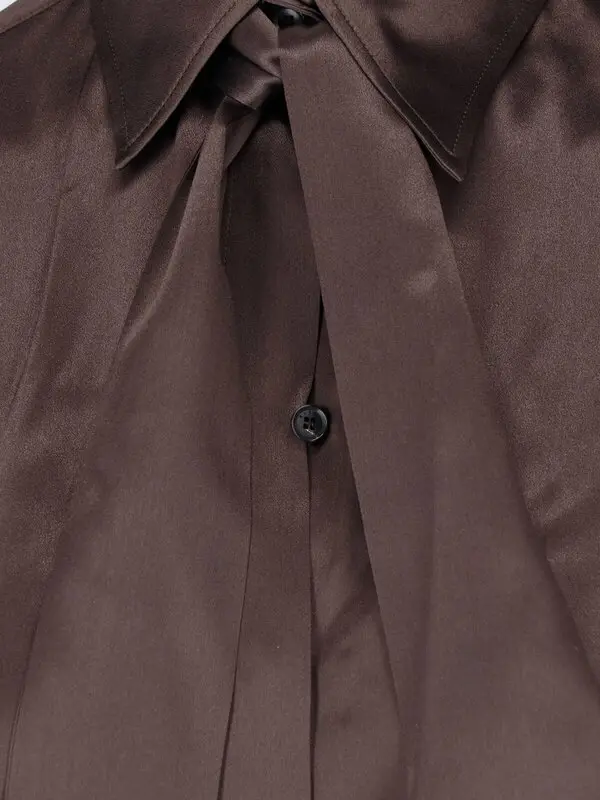 Kiton Silk Ribbon Shirt