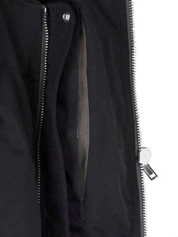 Rick Owens Bomber Jacket "secchia Cropped Flight
