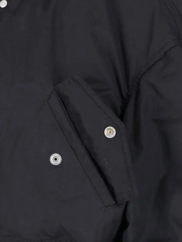 Rick Owens Bomber Jacket "secchia Cropped Flight