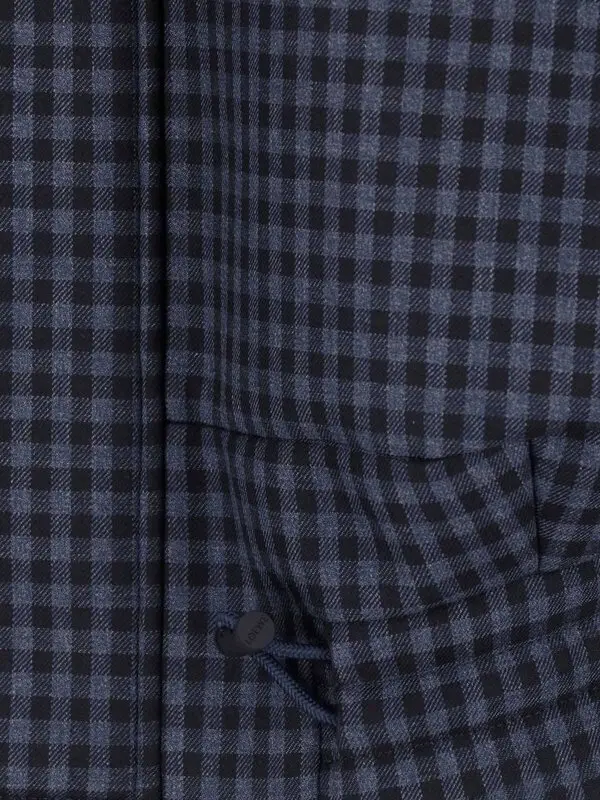 Loewe Jacket With Drawstring In Wool