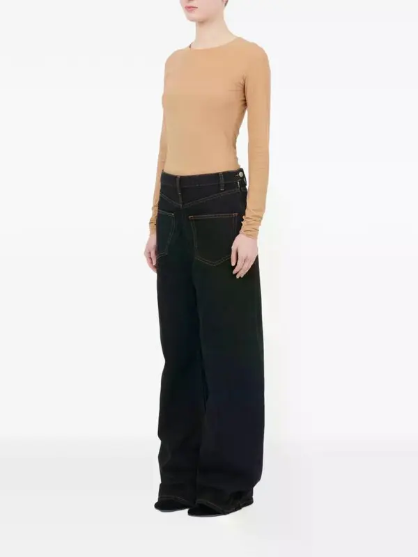MAISON MARGIELA Back-to-front Wide-leg Jeans