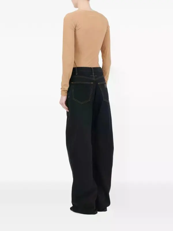MAISON MARGIELA Back-to-front Wide-leg Jeans