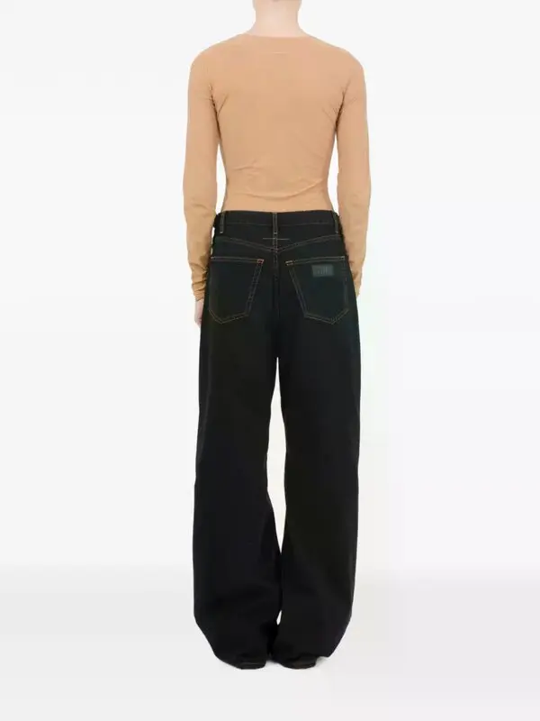 MAISON MARGIELA Back-to-front Wide-leg Jeans