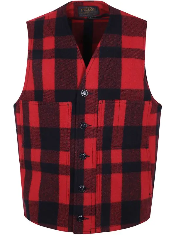 Filson Vest Plaid "mackinaw