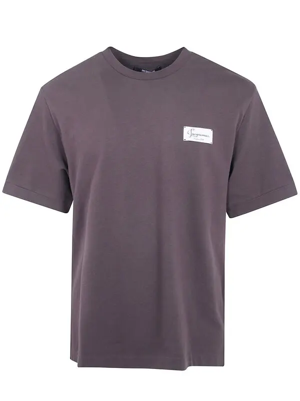 Jacquemus Cotton T-shirt "le Montaigne Mc - Brown