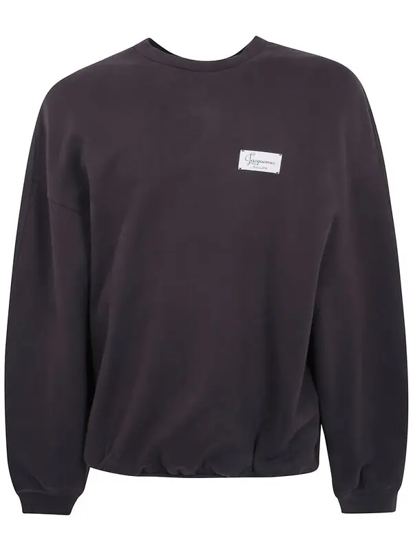 Jacquemus Round Neck Sweatshirt "le Sweatshirt Montaigne