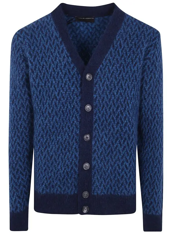 FILIPPO DE LAURENTIIS Cardigan Sweater V-neck