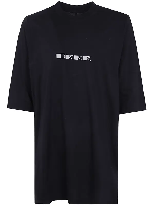 Rick Owens T-shirt Short Sleeve "jumbo Ss T - Black