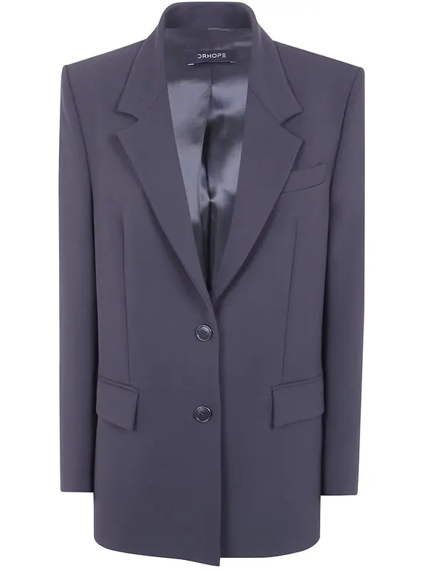 DRHOPE Jacket Single-breasted Oversized