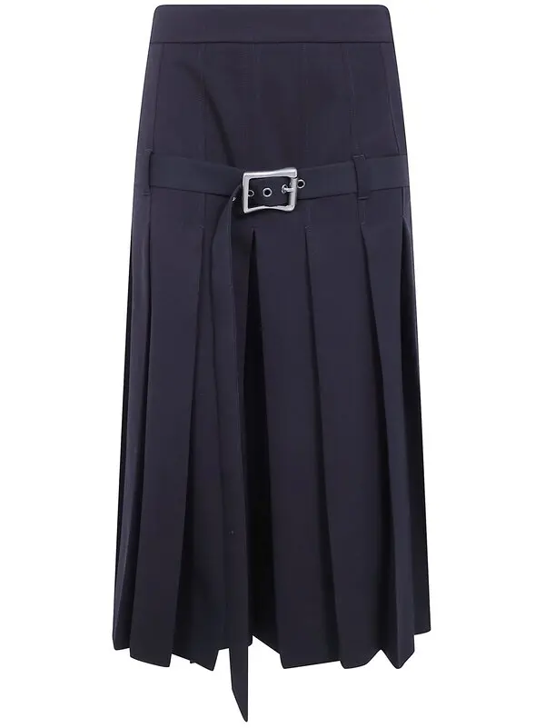 ANN DEMEULEMEESTER Cropped Pleated Trousers "rosi