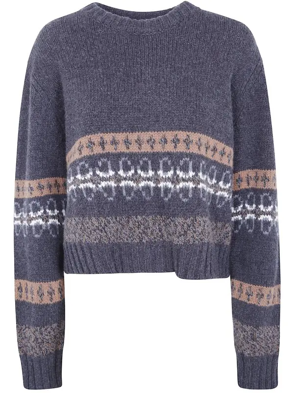 NUUR Sweater Round Neck - Gray