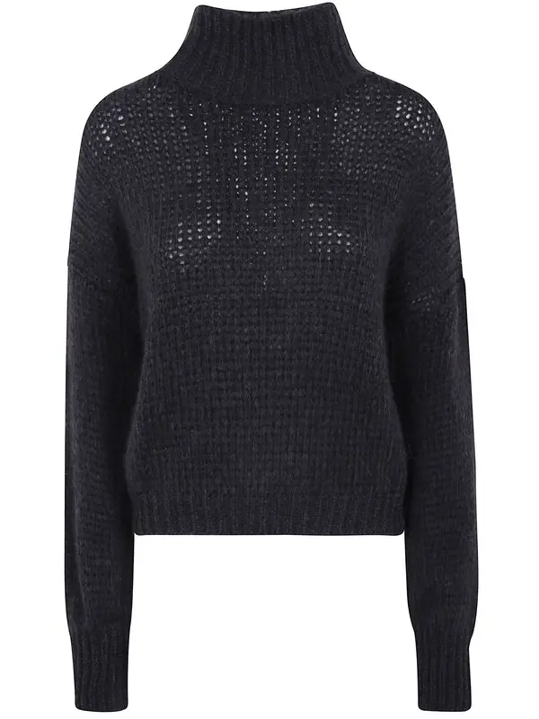 NUUR Sweater Long Sleeves Turtle Neck