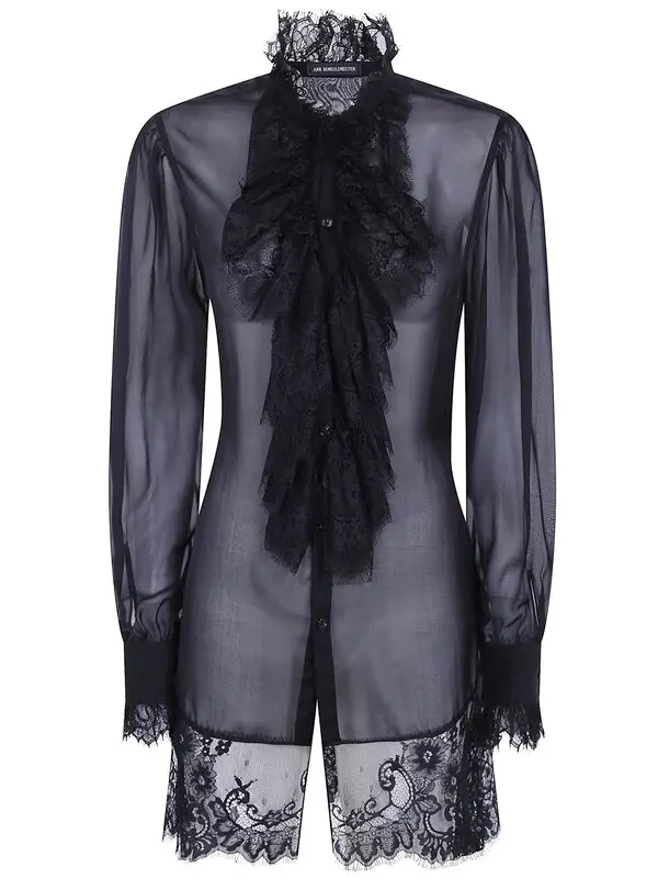 ANN DEMEULEMEESTER Long Shirt "barah