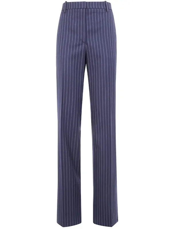 TOM FORD Trousers Corded Chalkstripe