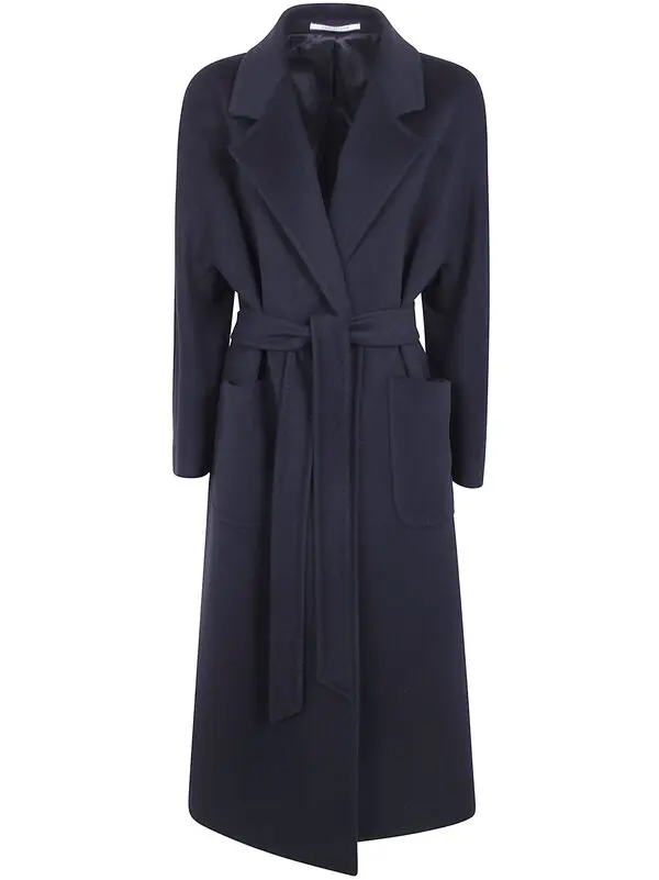 Tagliatore Long Coat Shawl Neck "charlize