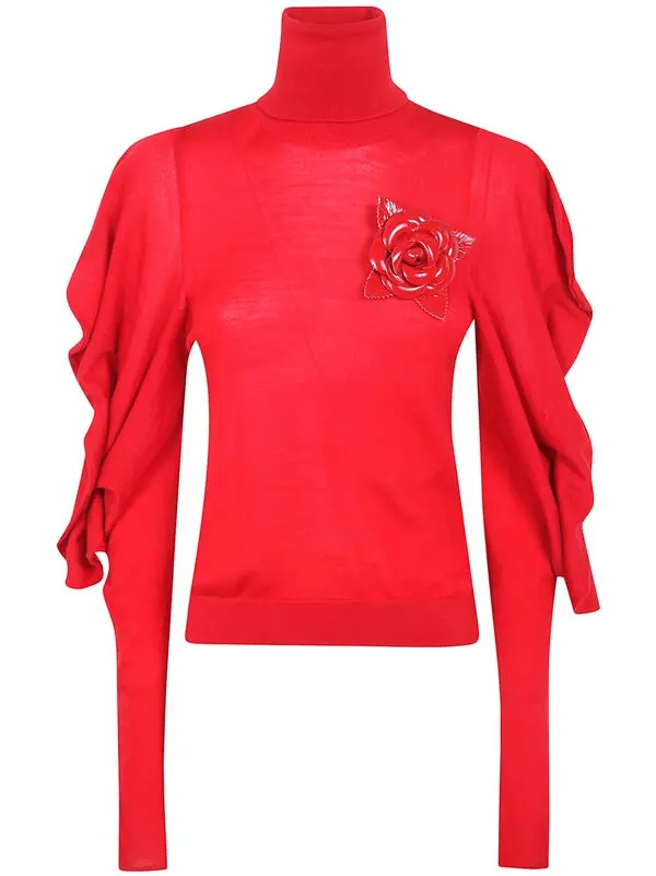 Blumarine Fine-knit Wool Sweater
