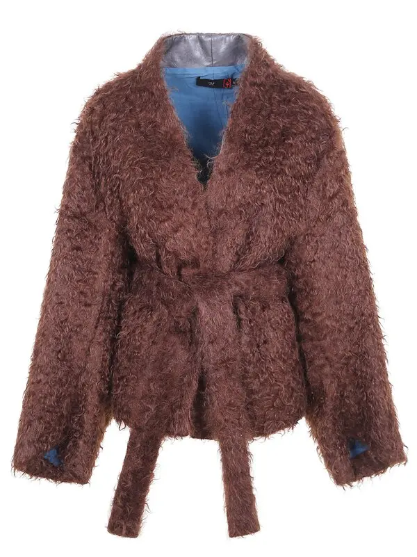 HUI Jacket Wool "short Robe