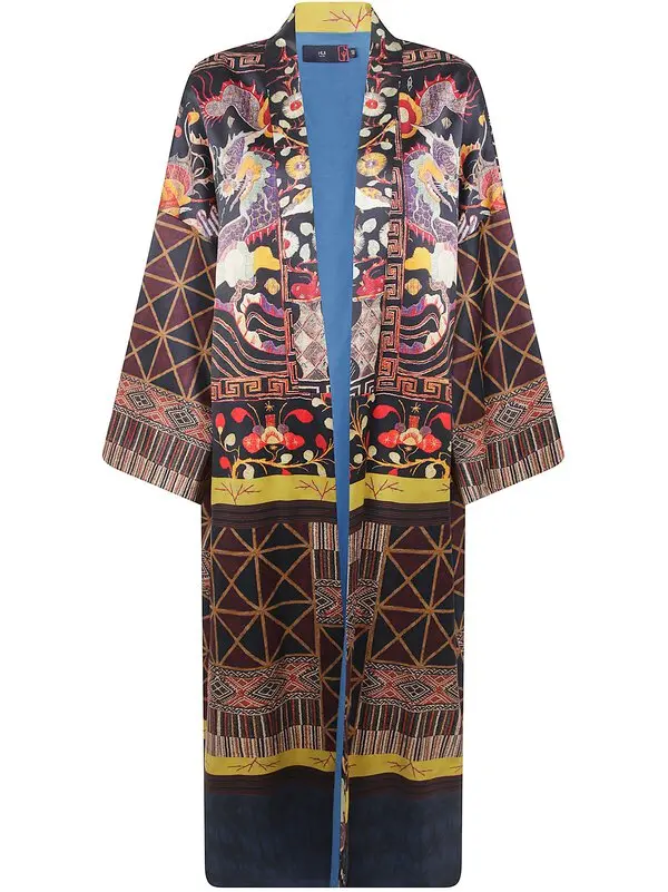 HUI Jacket Dragon And Phoenix Long Robe