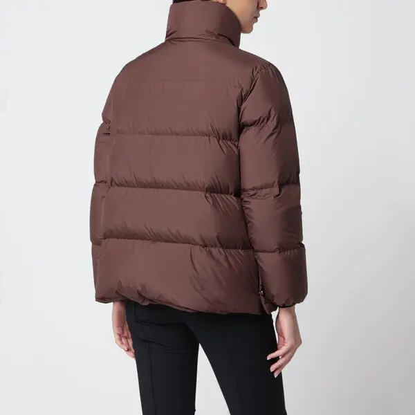 Moncler Vivantesse Short Down Jacket - Brown