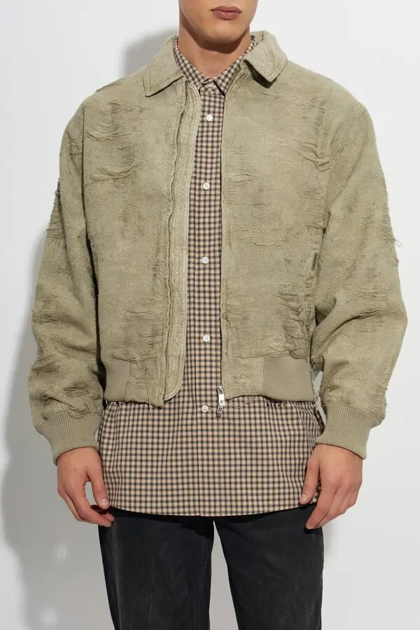 REPRESENT Jacket With Collar - Beige