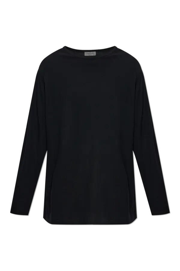 Yohji Yamamoto Wool Sweater With A Round Neckline