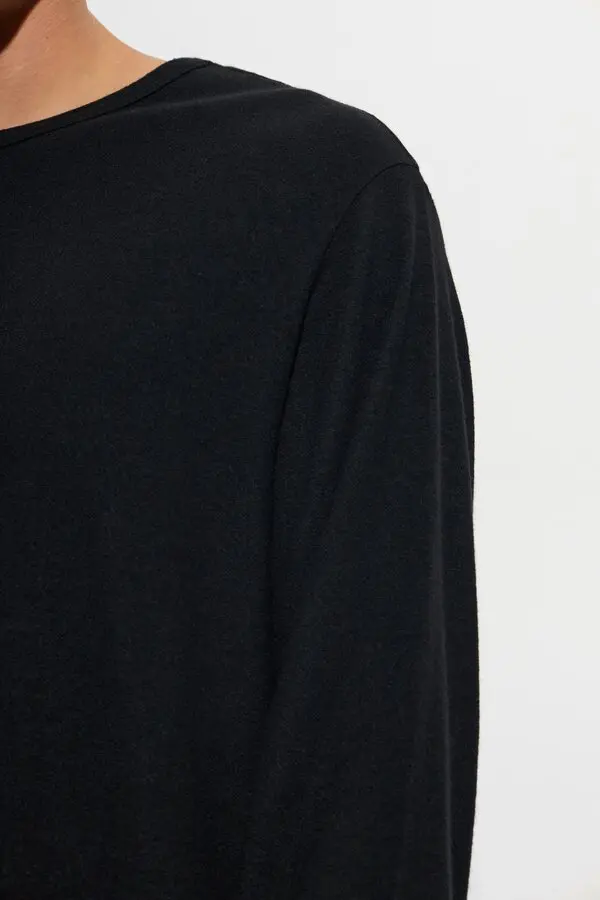 Yohji Yamamoto Wool Sweater With A Round Neckline