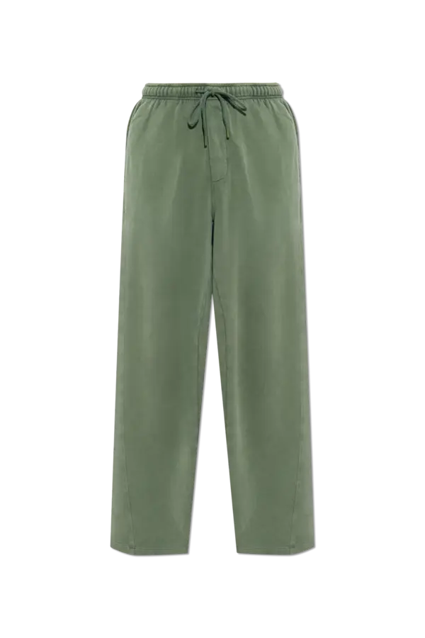 American Vintage Straight-leg Track Pants - Green