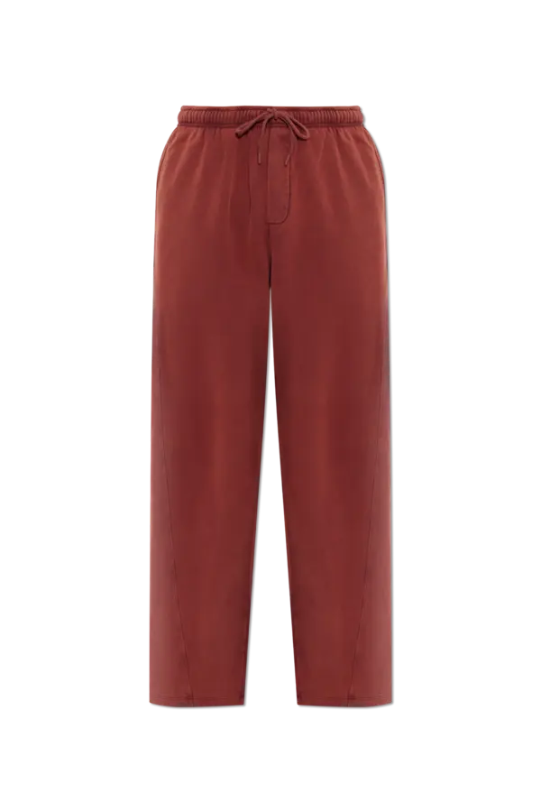 American Vintage Straight-leg Track Pants - Red