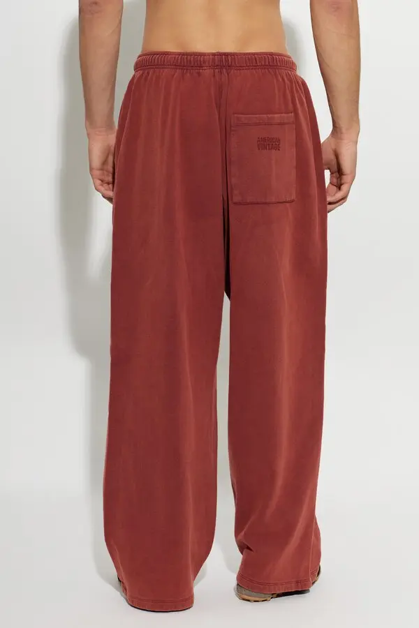 American Vintage Straight-leg Track Pants