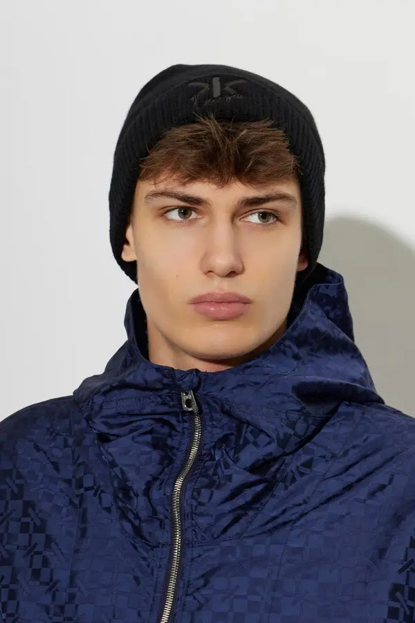 Kenzo Beanie With Embroidered Logo