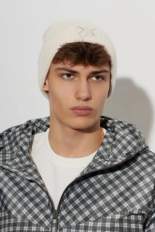Kenzo Beanie With Embroidered Logo