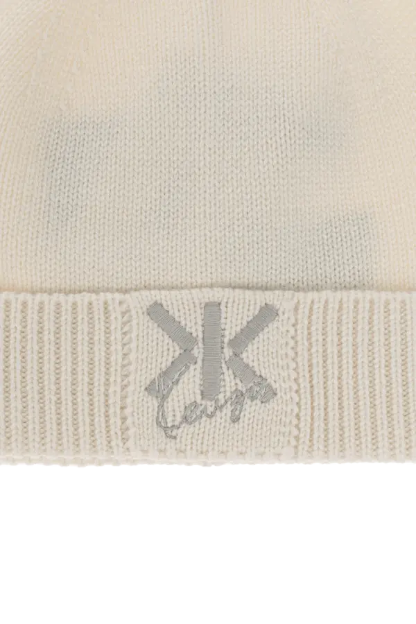 Kenzo Beanie With Embroidered Logo