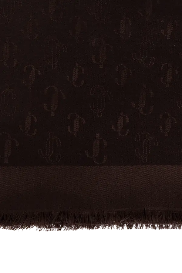 JIMMY CHOO Monogram Scarf