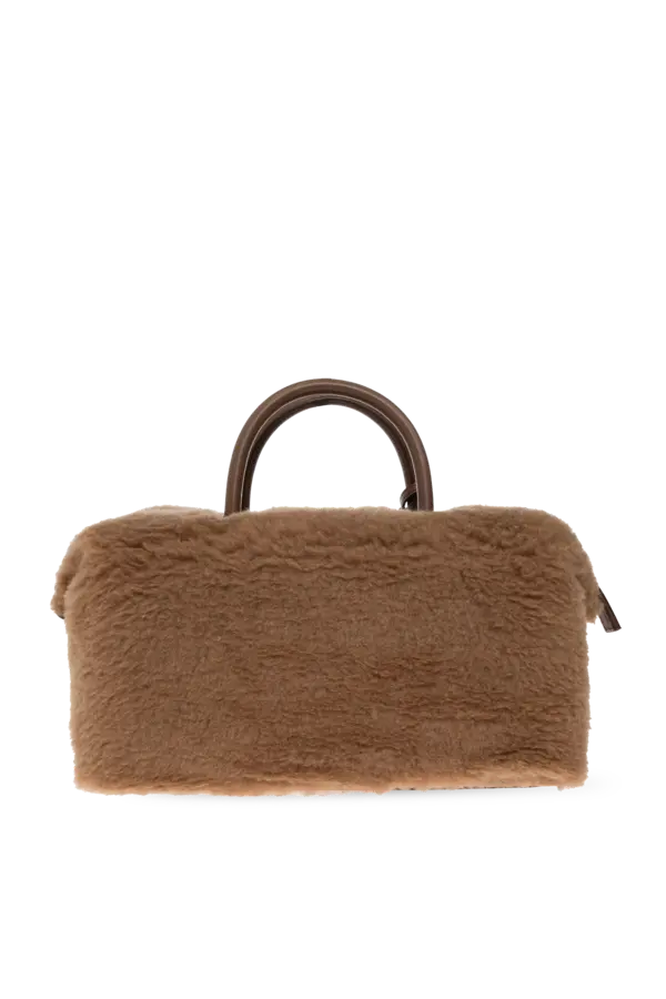 Max Mara Fur Logo Bag