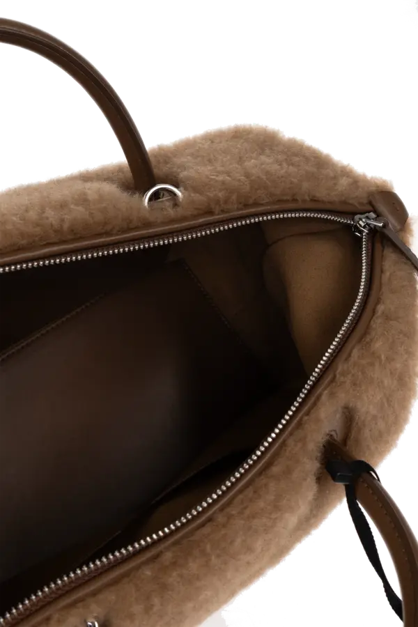 Max Mara Fur Logo Bag