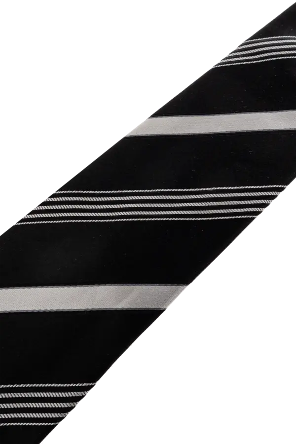 SONG FOR THE MUTE Playground’ Silk Tie - Black
