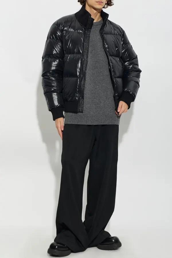 Moose Knuckles Down Jacket With Stand-up Collar