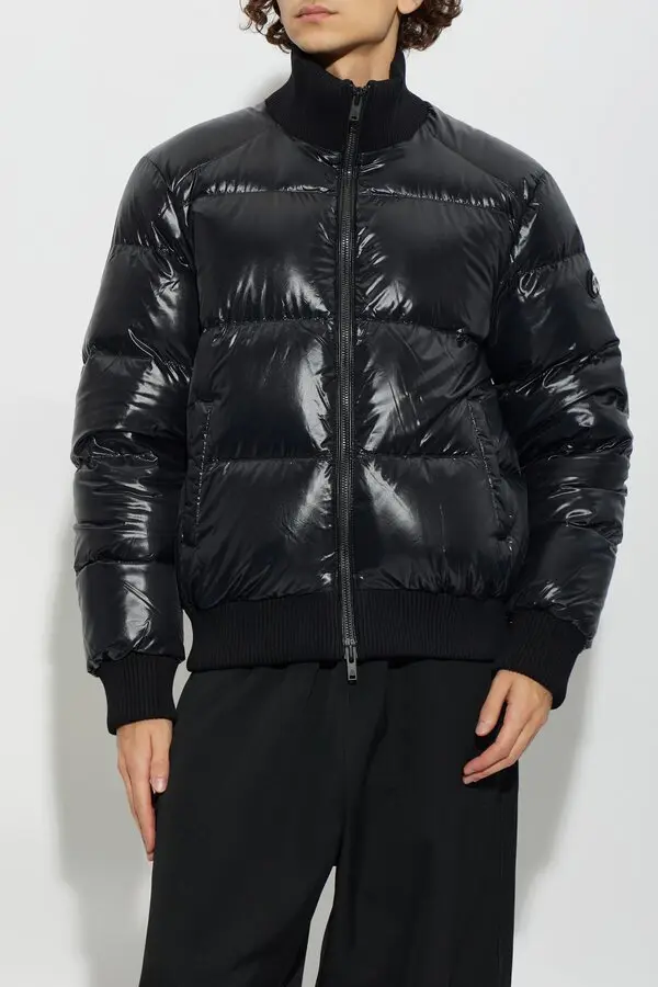 Moose Knuckles Down Jacket With Stand-up Collar