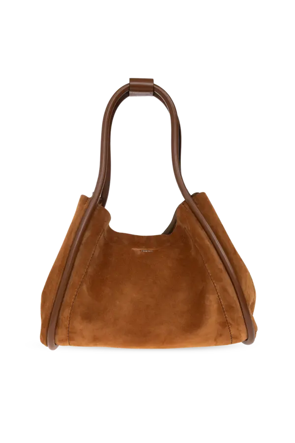 Max Mara Suede Tote Bag ‘marine - Brown